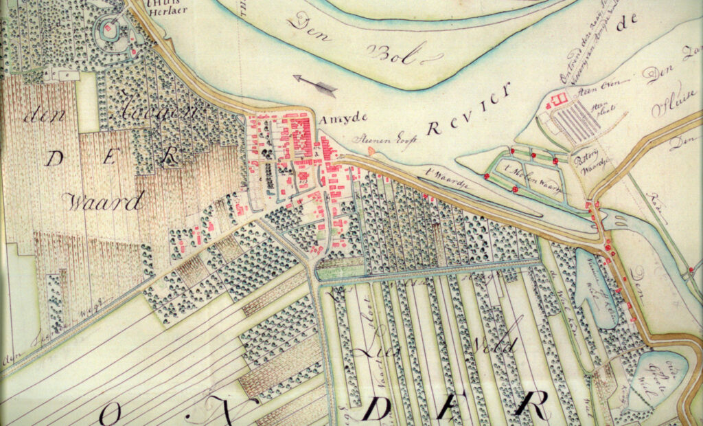 Ameide in 1761 door Ketelaar - Historische Vereniging Ameide en ...